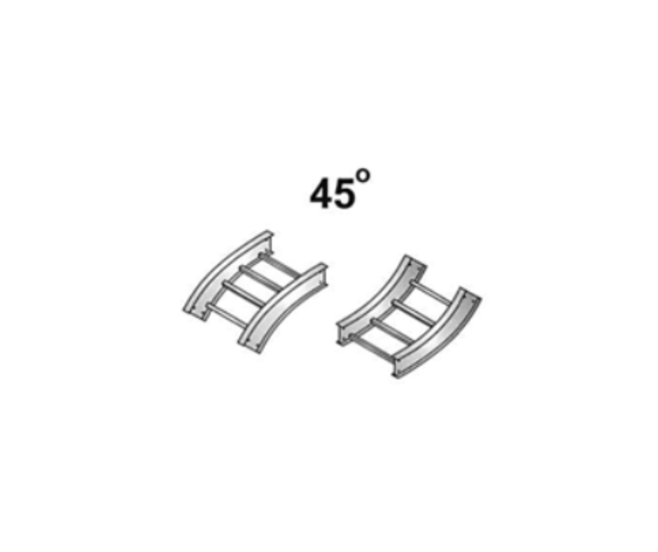 45° Vertical Elbow | Cable Tray Systems | PUPCO