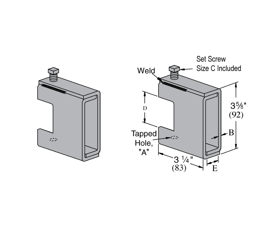 Wide Throat Beam Clamp | Power Utility Products Co | Fast Shipping